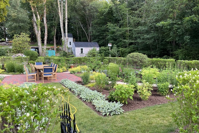English Garden Backyard